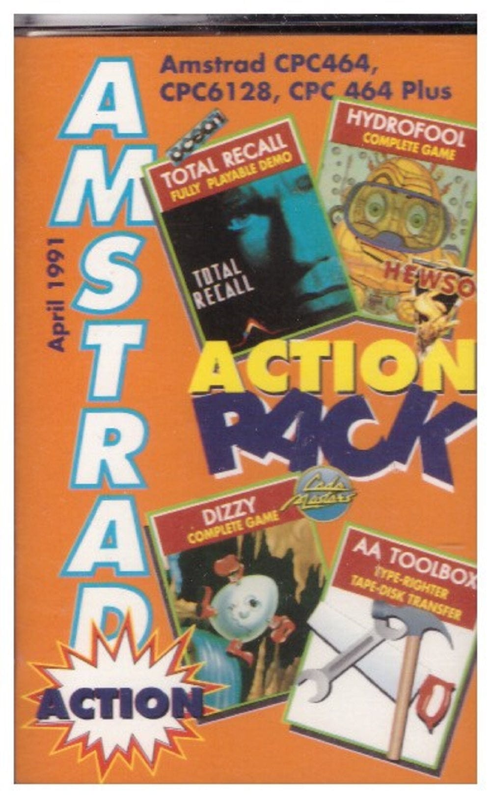 Amstrad Action Issue 67/April 1991 Magazine & Covertape - Retro Games ...