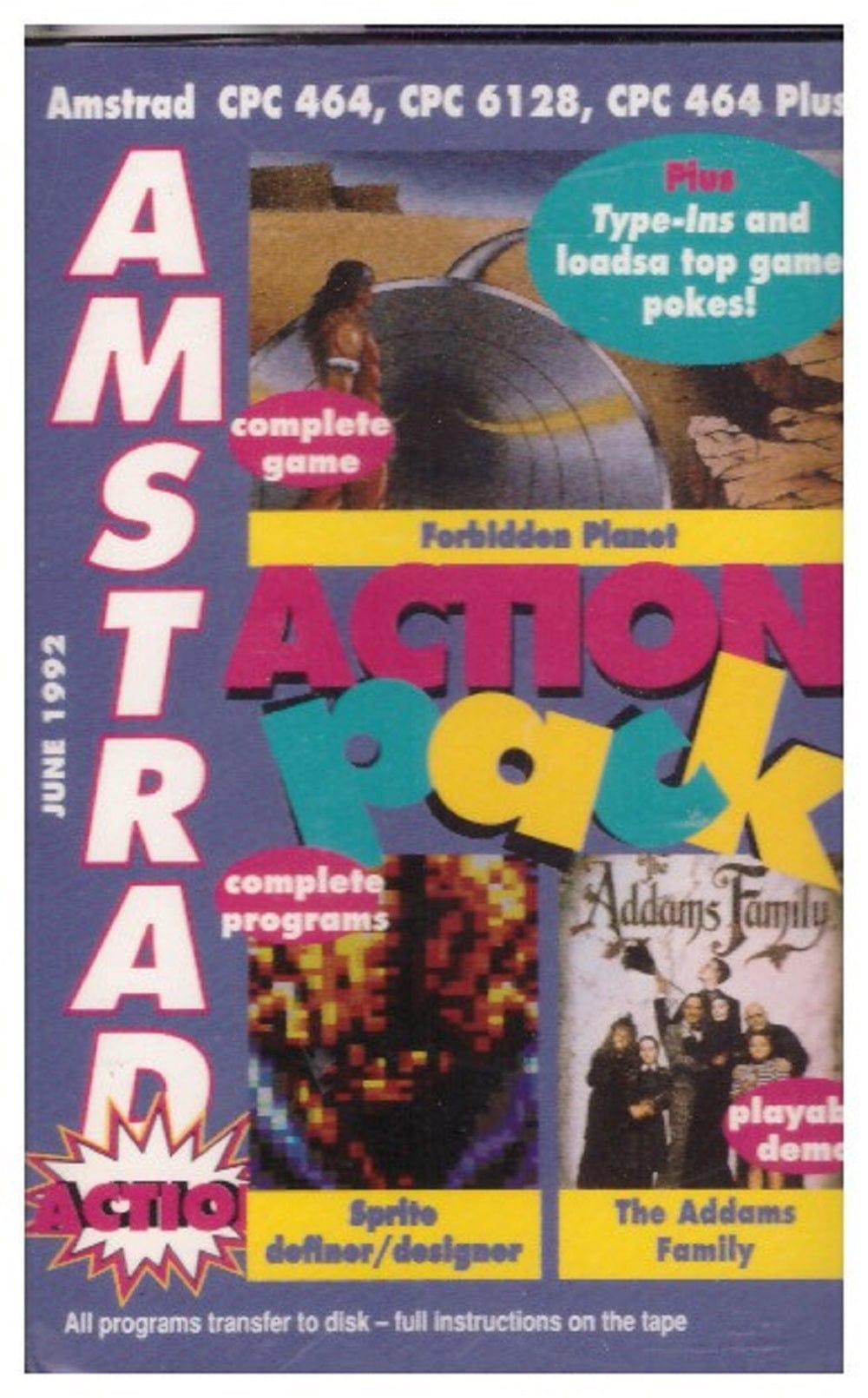 Amstrad Action Issue 81/June 1992 Magazine & Covertape - Retro Games ...