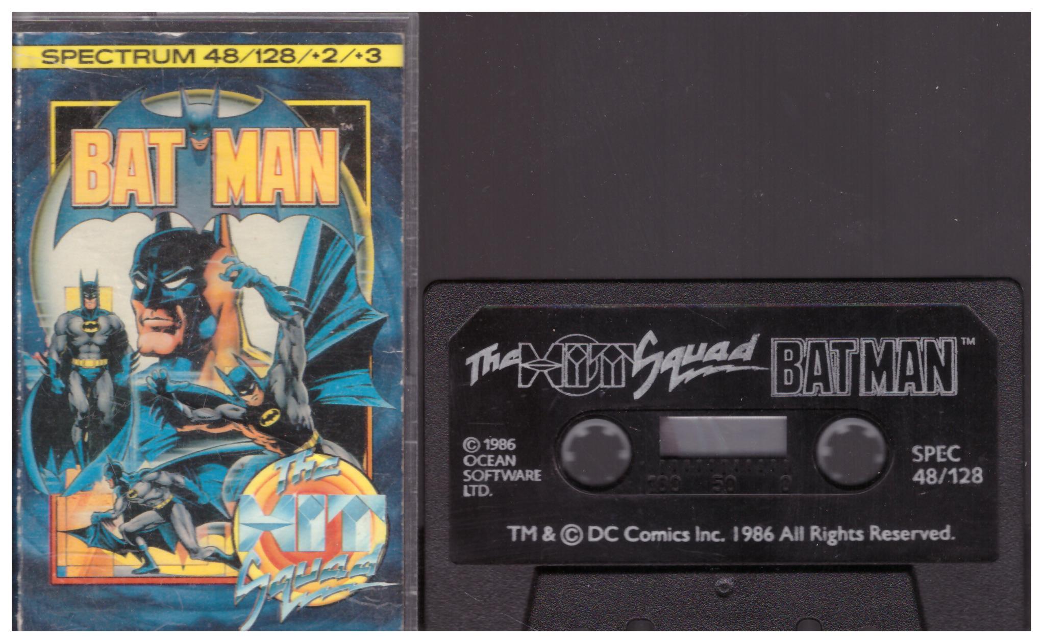 Batman for ZX Spectrum from The Hit Squad - Retro Games And Films