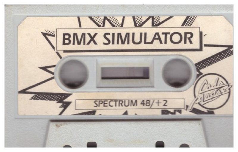 BMX Simulator Tape Only for ZX Spectrum from CodeMasters - Retro Games ...