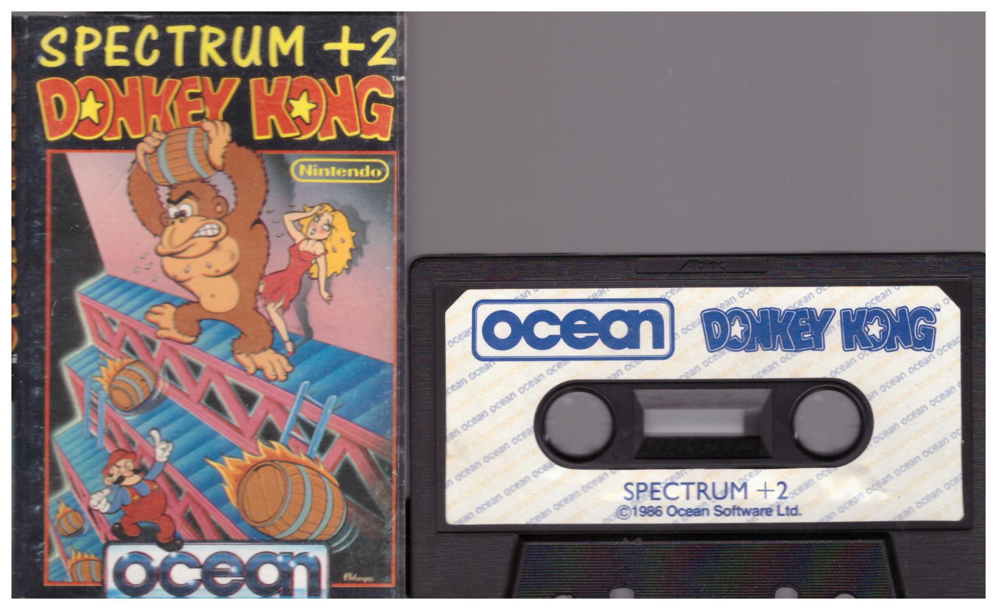 Donkey Kong for ZX Spectrum from Ocean - Retro Games And Films