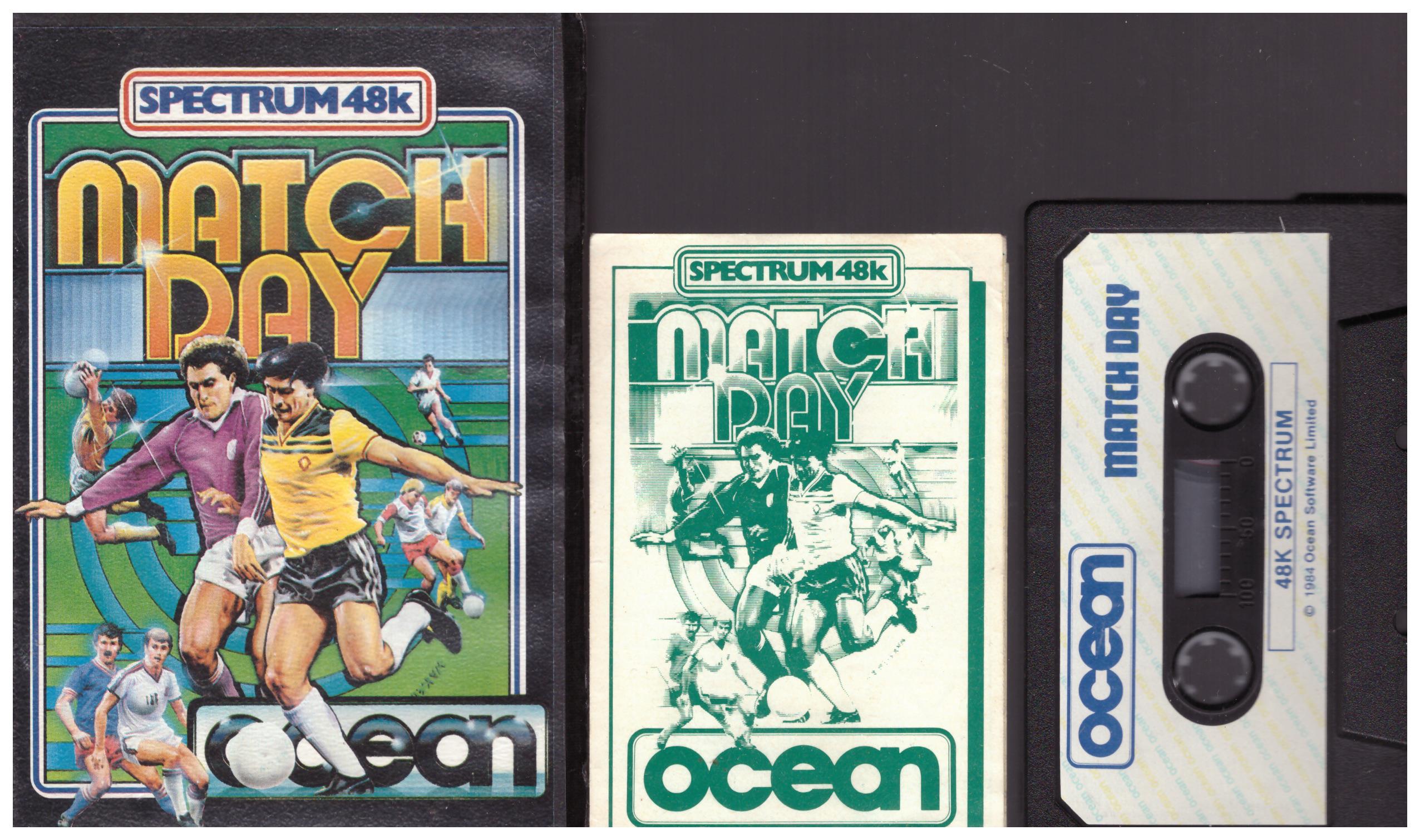 Match Day for ZX Spectrum from Ocean - Retro Games And Films