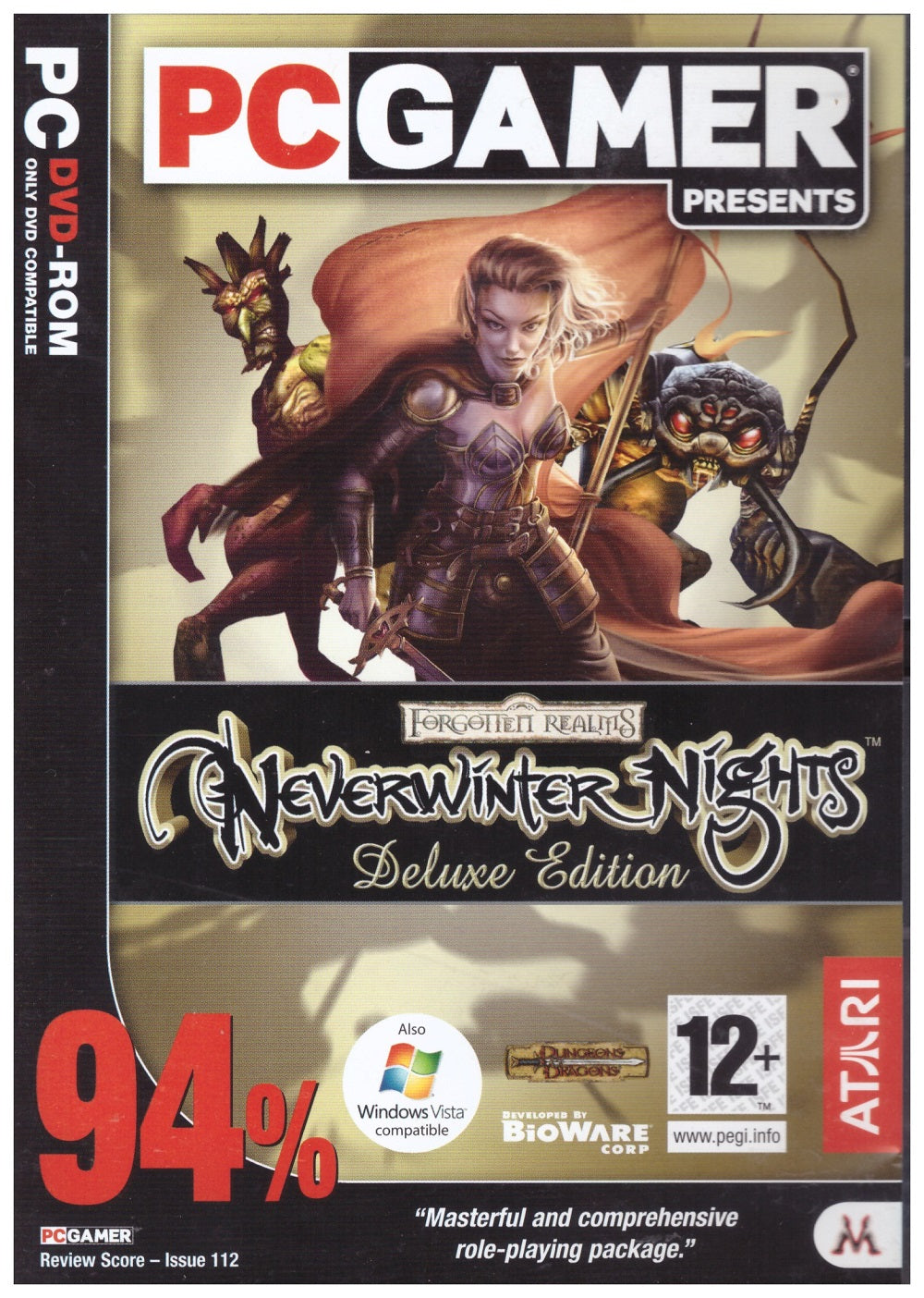 Neverwinter Nights Deluxe Edition for PC from PC Gamer/Mastertronic ...