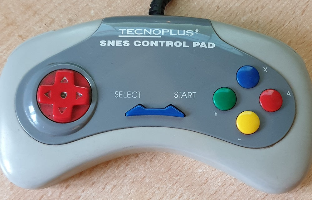 Tecnoplus Super Nintendo/SNES Control Pad (TP 182) - Retro Games And Films