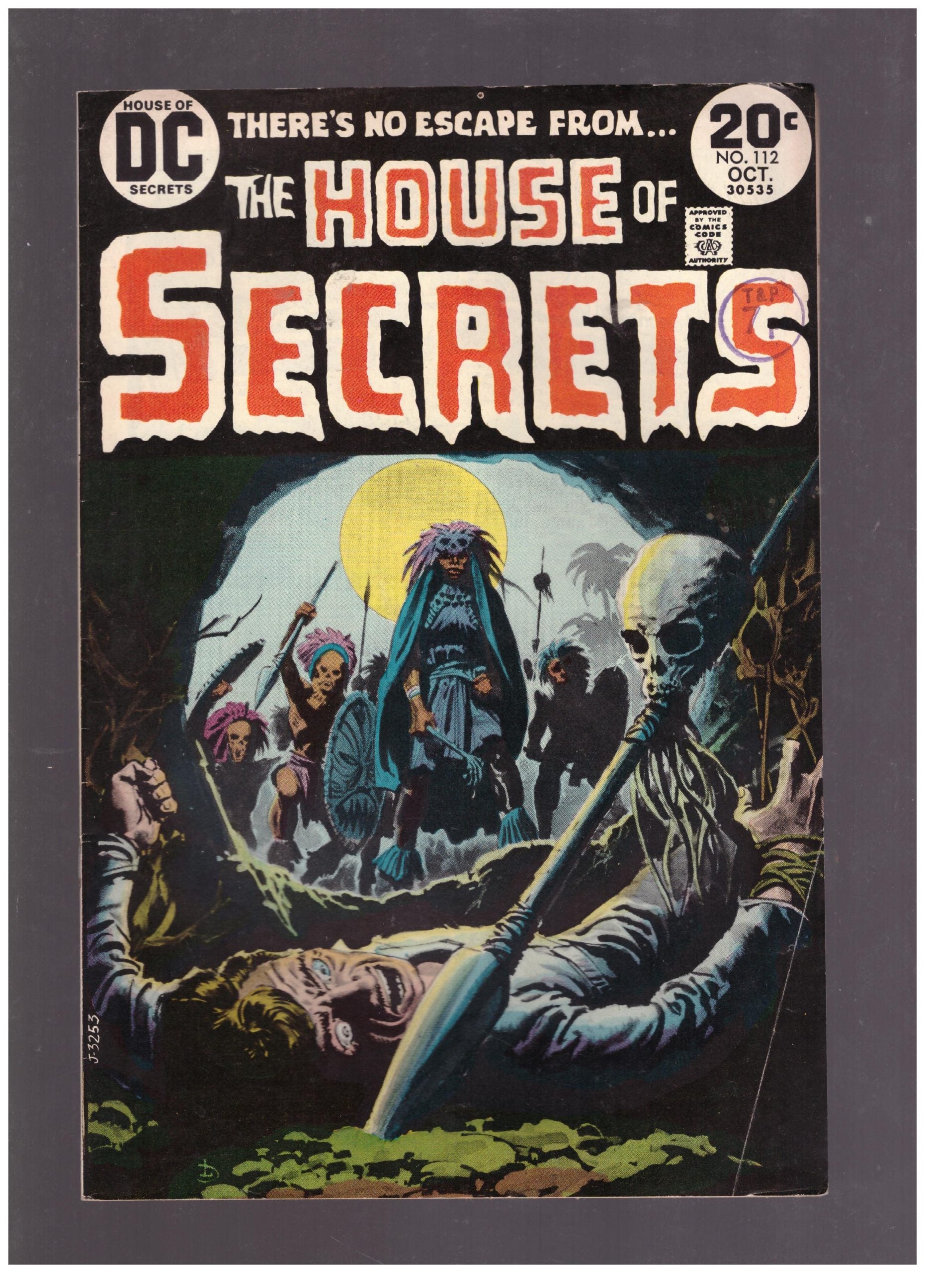 The House Of Secrets #112 October 1973 from DC Comics - Retro Games And ...